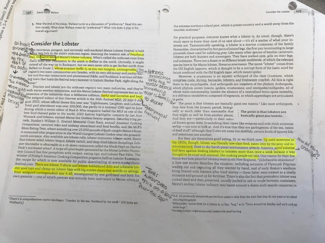 Annotated Pages and Informal Reading Response – Jordyn Sullivan