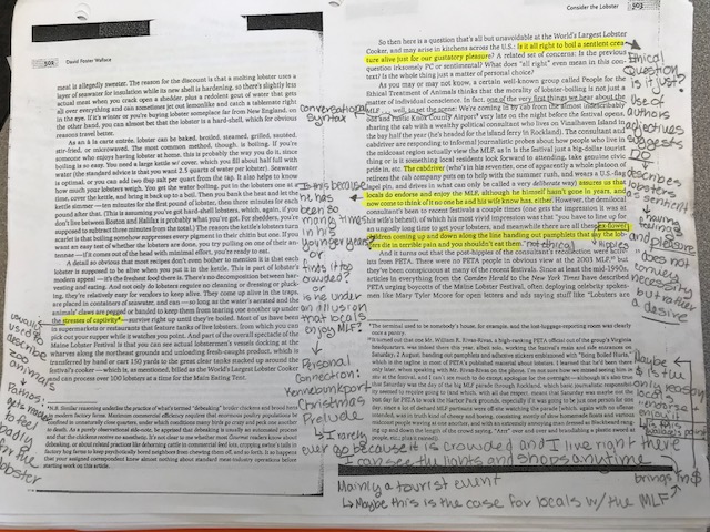 Annotated Pages and Informal Reading Response – Jordyn Sullivan